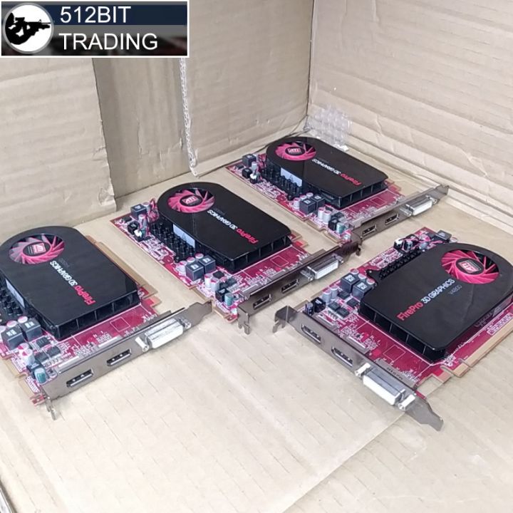 ATi FirePro V4800 1GB DDR5 128bit professional graphic card(used) | Lazada