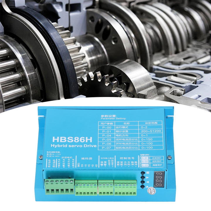 Stepper Motor Driver Digital Stepper Controller 24‑110VDC 18‑80VAC ...