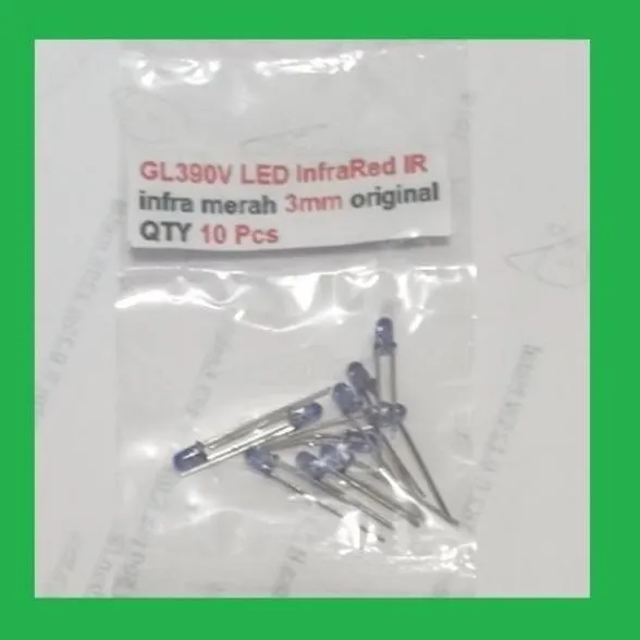 QTY 10 Pcs GL390V LED InfraRed IR infra merah 3mm original | Lazada ...