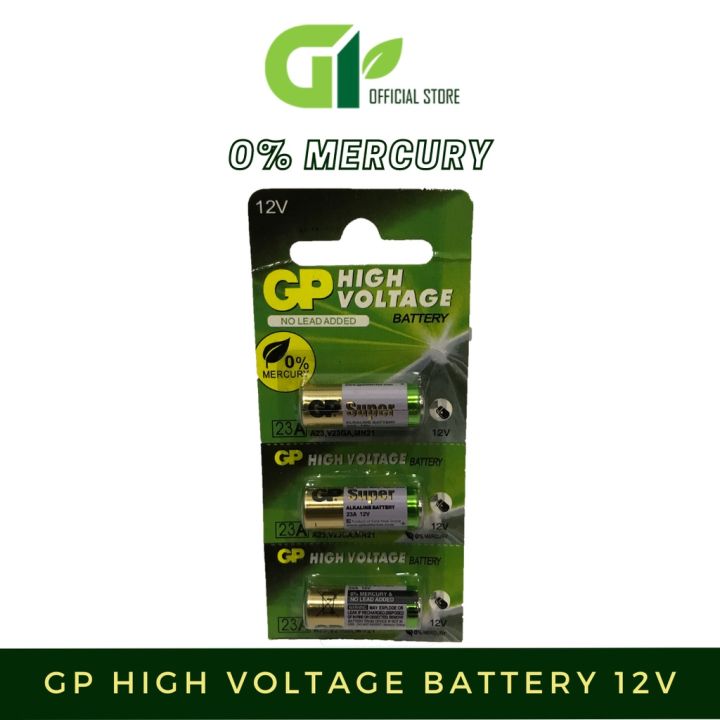 [GY Office] GP High Voltage Battery 12V | Lazada