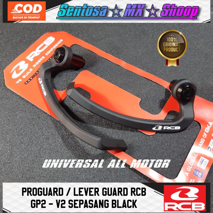 [ RCB ORIGINAL ] PROGUARD / LEVER GUARD RACING BOY GP2 - V2 BLACK ...