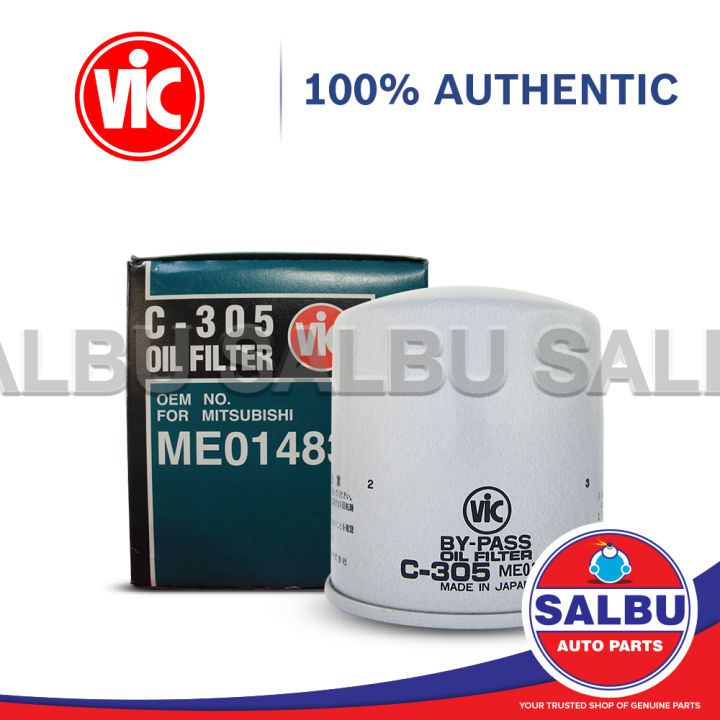 VIC OIL FILTER C-305 FOR MITSUBISHI CANTER 4D30, 4D31, 4D32 | Lazada PH