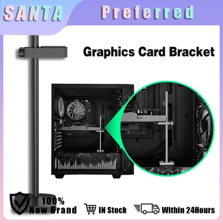 GPU Holder Stand Aluminum Alloy Graphic Card Holder Bracket Desktop PC ...
