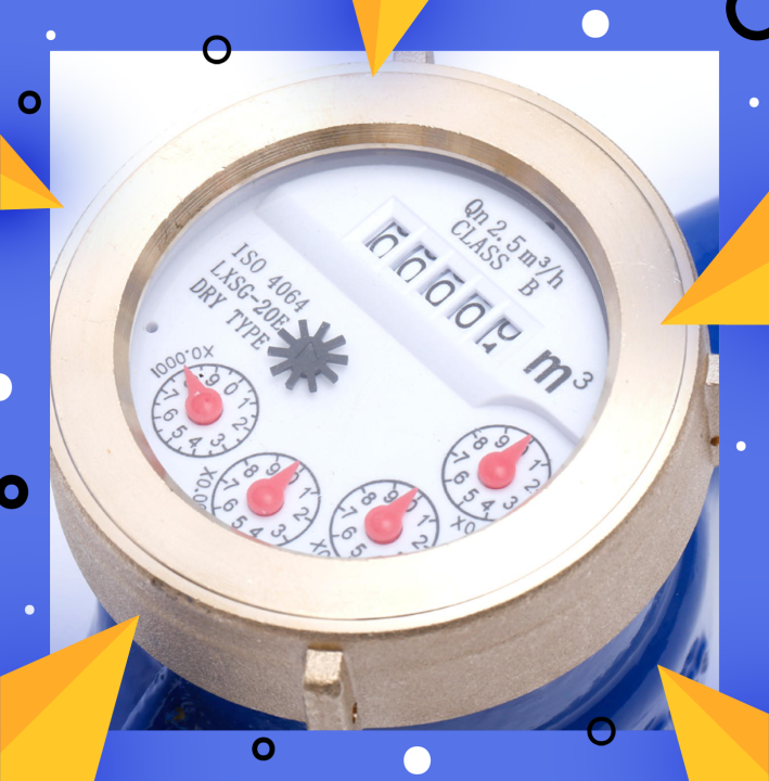 1 INCH Aqua Jet Water Meter (Brass) | Lazada PH