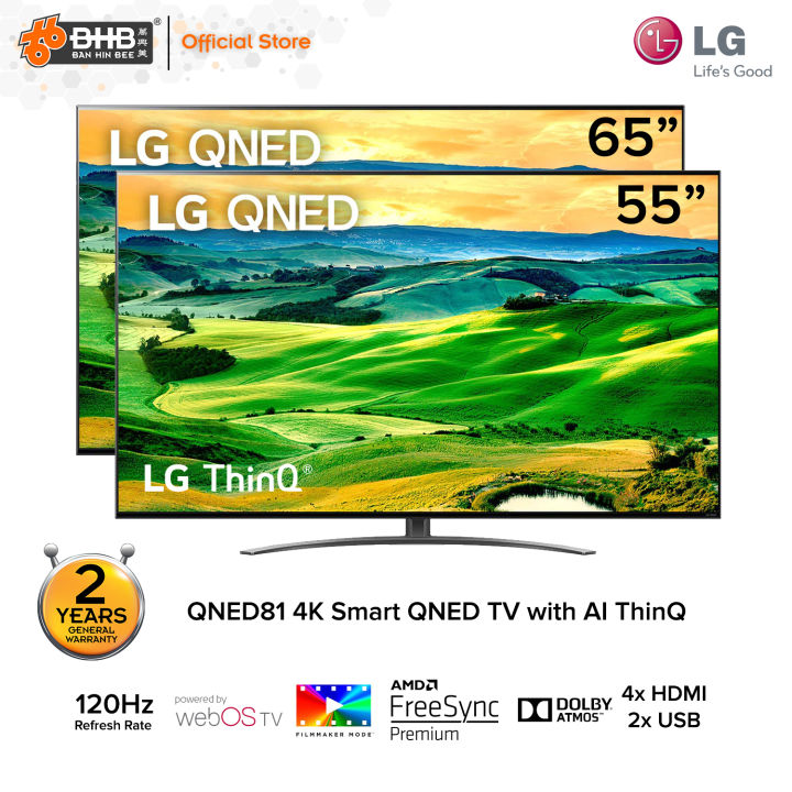 LG QNED81 4K Smart QNED TV with AI ThinQ (65 LG QNED81 4K Smart QNED TV with AI ThinQ (65