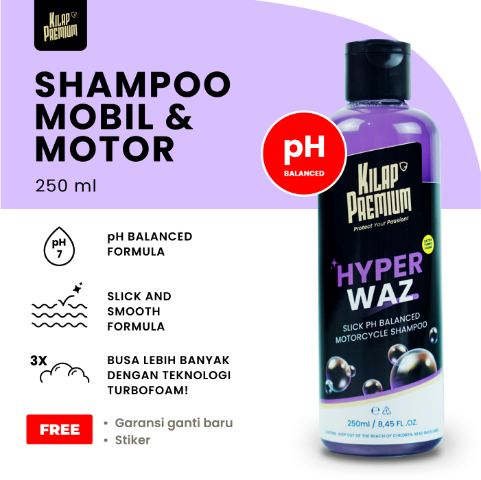 Kilap Premium - Paket Cuci Mini Hyperwaz 250 ml | Lazada Indonesia