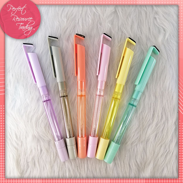 4in1 Alcopen Gel Pen Alcohol Sprayer with Screen Wiper & Mobile Stand ...