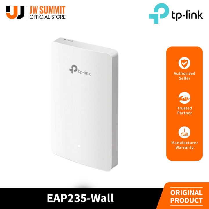 TP-Link EAP235-Wall Omada AC1200 Wireless MU-MIMO Gigabit Wall Plate ...