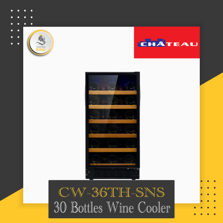 CHATEAU - 30 Bottles Wine Cooler, CW 36TH SNS | Lazada Singapore