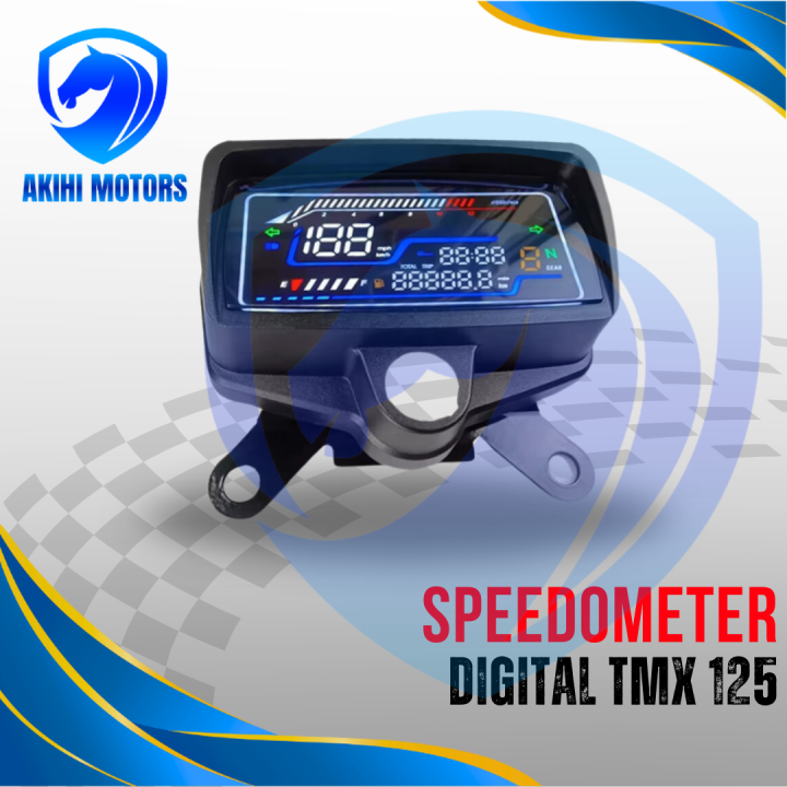 [AKIHI MOTOR] DIGITAL SPEEDOMETER FOR TMX 125 | Lazada PH