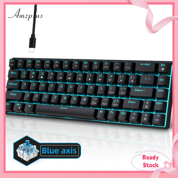 Mechanical Keyboard Wired Keyboards For Gaming Cool Lighting Hot ...