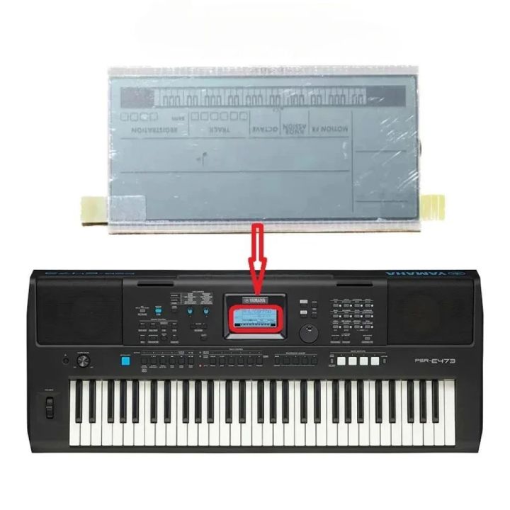 Digital piano repair LCD display screen For Yamaha PSR-E473 PSR E473 ...