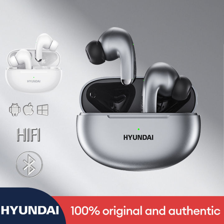 Hyundai LP5 ชุดหูฟังบลูทูธ TWS สำหรับเล่นเกมพร้อมไมโครโฟนไฮไฟความ ...