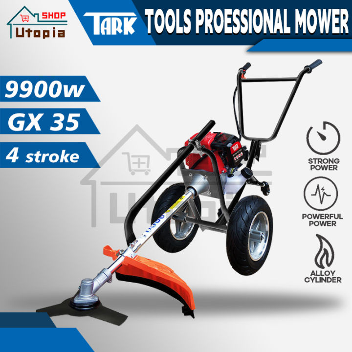 Heavy duty grass cutter 4 stroke grass cutter gasoline wasteland ...