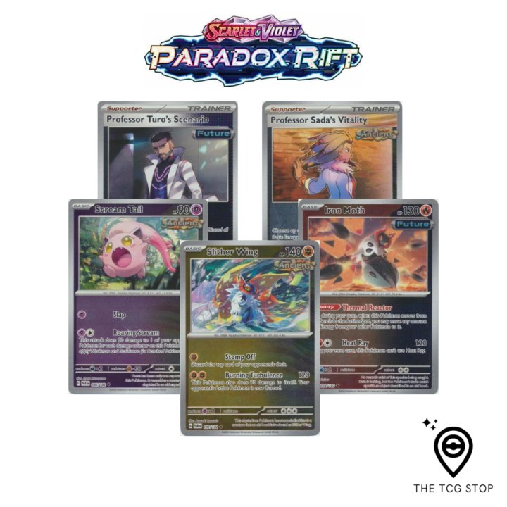 Pokemon TCG - Reverse Holo Singles Scarlet & Violet Paradox Rift ...