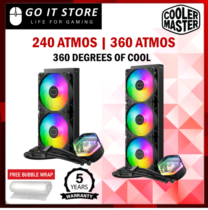 Cooler Master MasterLiquid 240 Atmos ARGB / 360 Atmos ARGB / ML360R RGB ... Cooler Master MasterLiquid 240 Atmos ARGB / 360 Atmos ARGB / ML360R RGB ...