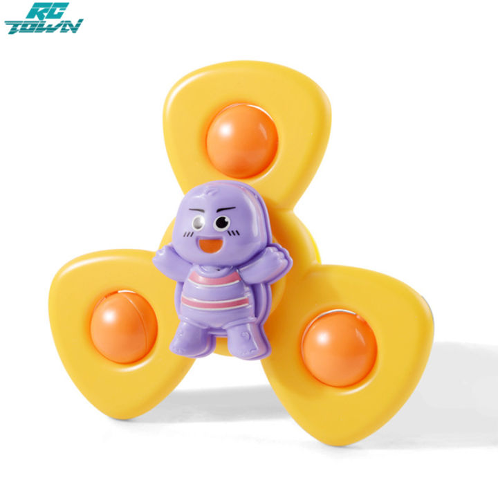 Child Fun Gyro Plastic Rotating Flower Spinner Rotary Toy For Baby ...