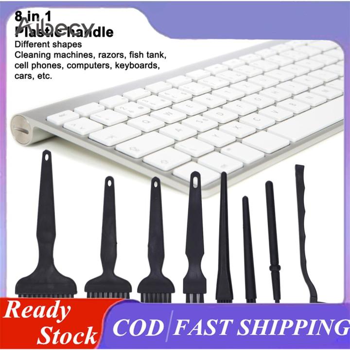Aibecy Non Static Brushes Safe 8 in 1 Computer Keyboard Cleaning Brush ...