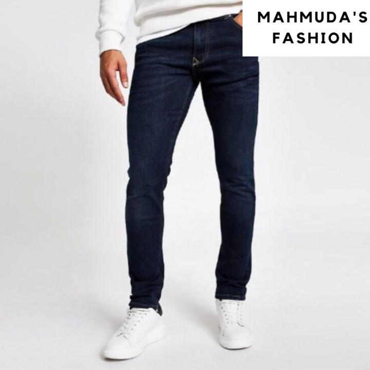 Men's Slim Fit Jeans Stretchable Ready Stock Malaysia Skinny Fit (image ...