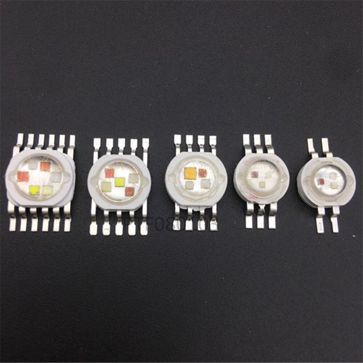 3W-18W RGB RGBW RGBWW RGBWY RGBWYV High Power LED Chip 4/ 6 / 8 /10/12 ...