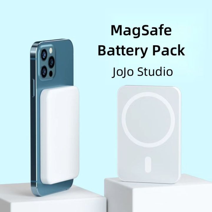 macsafe powerbank wireless 5000mAh พาวเวอร์แบงค์ไร้สาย แบตเตอรี่สำรอง ...
