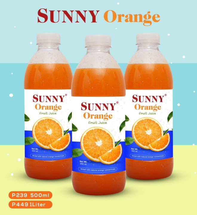 Sunny Juice Orange Flavor 1L | Lazada PH