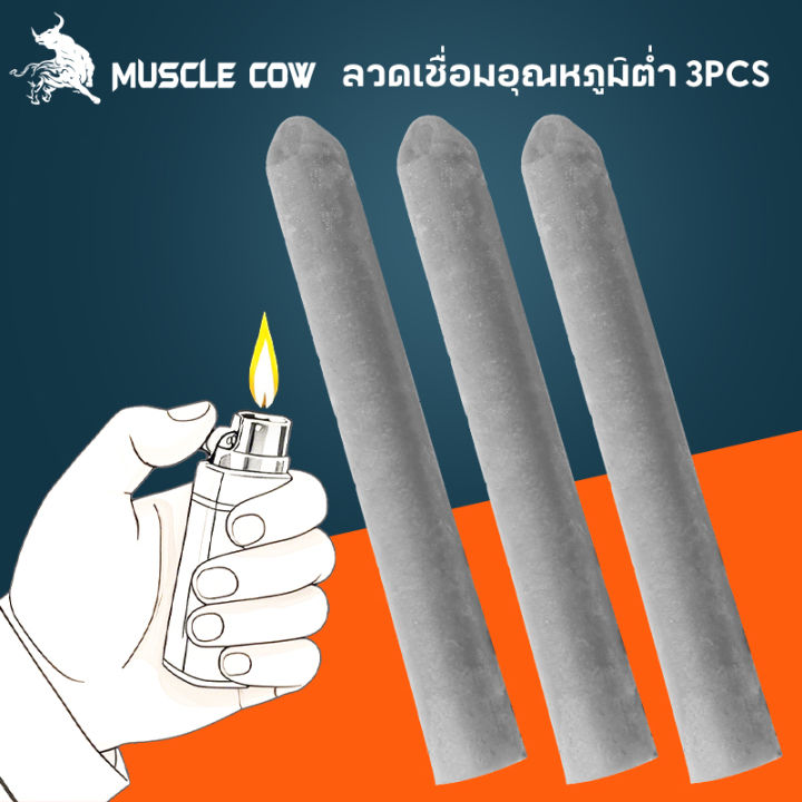 MUSCLE COW ลวดเชื่อมอุณหภูมิต่ำ ใช้งานง่ายด้วยไฟแช็ก เชื่อมโลหะได้หลาก ...