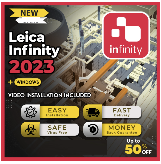 Leica Infinity v4.1.1 Latest 2023 Lifetime | COMES IN A USB FLASH DRIVE ...