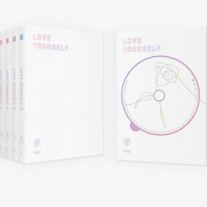 BTS - 5th Mini Album : LOVE YOURSELF 承 'Her' ( V ver.) / BTS HER ALBUM ...