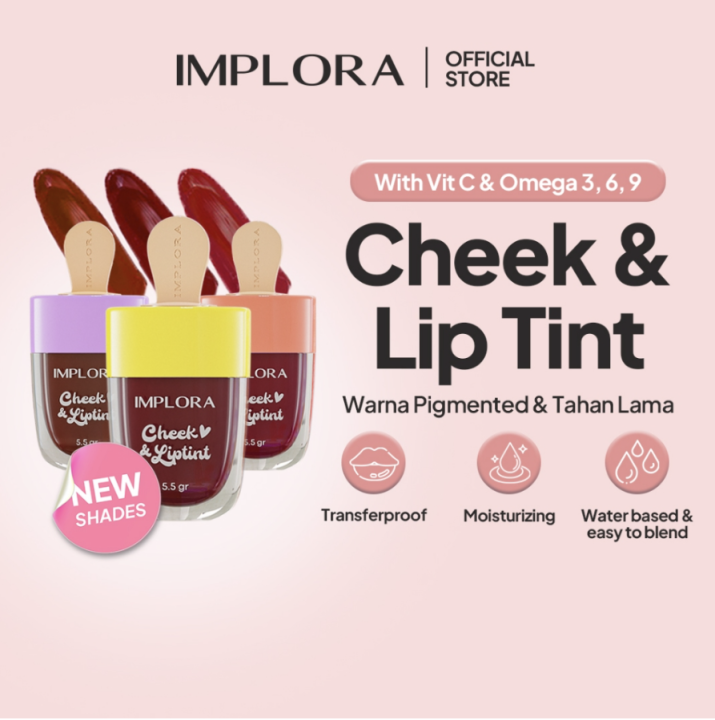 Implora Cheek & Lip Tint | Lazada Indonesia