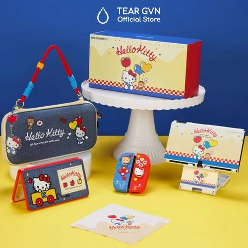 Bộ sản phẩm giới hạn GeekShare phiên bản Hello Kitty cho Nintendo ...