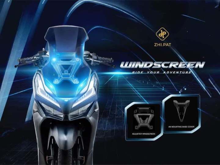 Zhi.Pat Windshield for Honda Click 125/150 v2 | Lazada PH