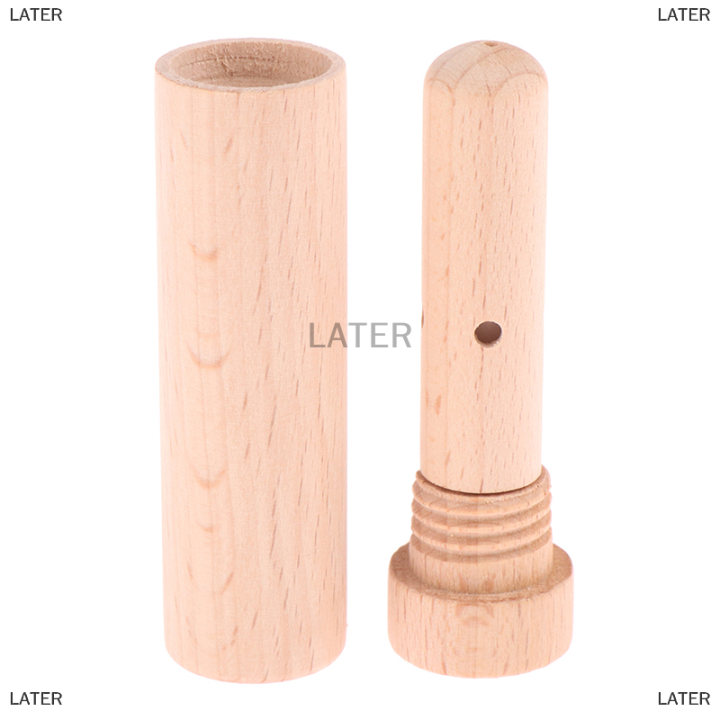 LATER Essential Oil Aroma Wood Diffuser Inhaler With Wicks Aromatherapy ...