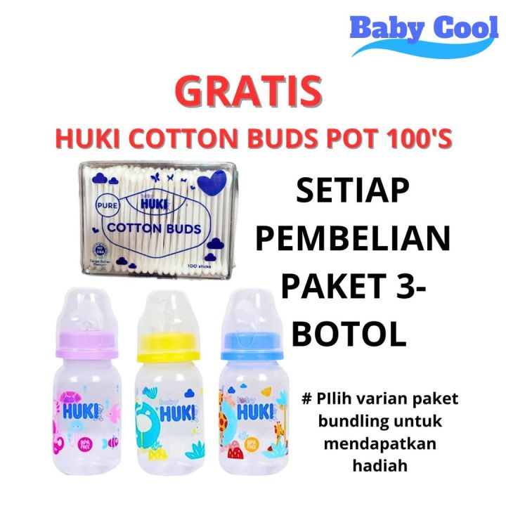 Huki Botol PP SP Round Botol Gepeng/120ML/240ML/baby.cool | Lazada ...