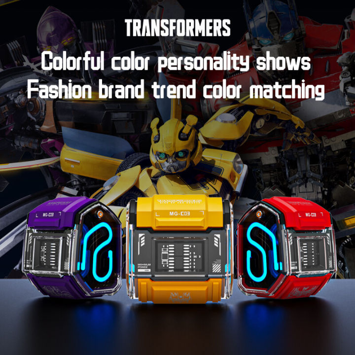 Transformers MG-C03 Wireless Bluetooth Headset Semi-In-Ear Long Battery ...