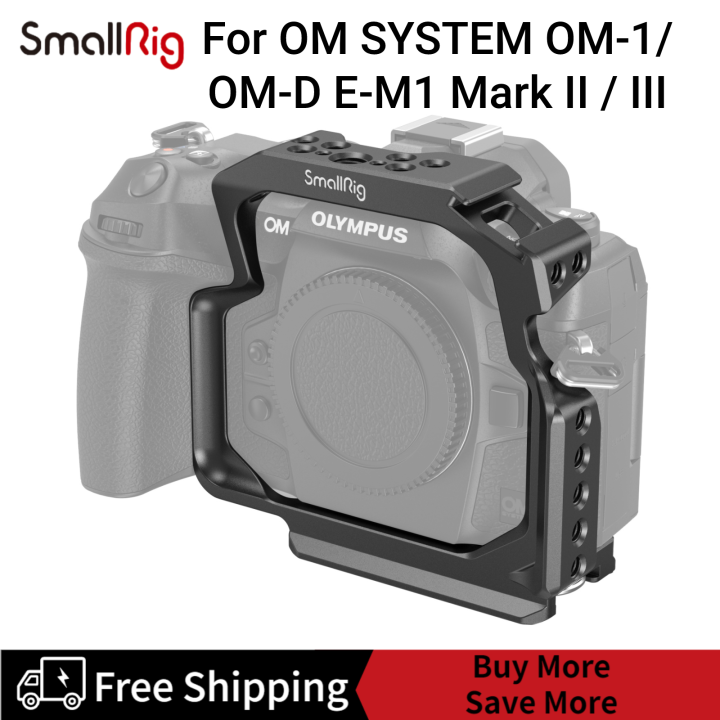 SmallRig OM SYSTEM OM-1 Camera Cage for Olympus OM SYSTEM OM-1 / OM-D E ...