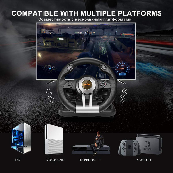 PXN V3 Pro Gaming Racing Wheel Volante PC Steering Wheel Rac | Lazada PH