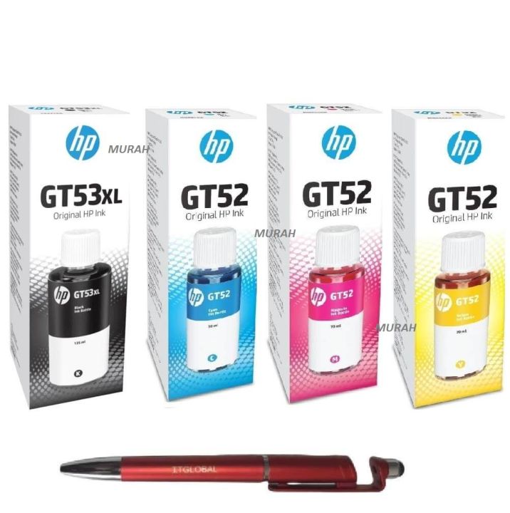 ORIGINAL HP GT53XL & GT52 Ink Bottle for GT5810 , GT5820 , HP315 HP415 ...