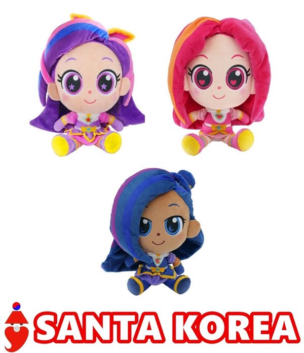 Rainbow Bubble Gem ☆ Plush Doll Purple Star, Red Ruby, Indigo Keen ...