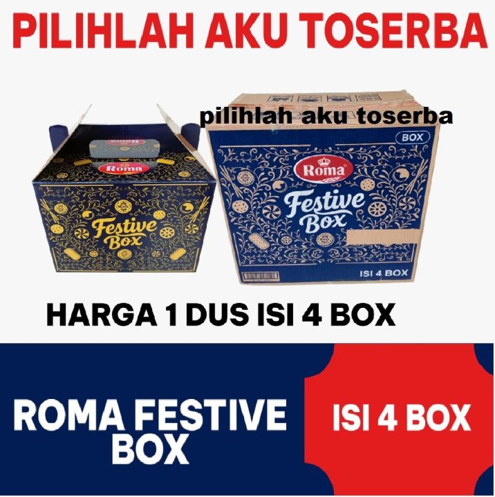 Roma HAMPERS Festive Box - ( HARGA 1 DUS ) | Lazada Indonesia