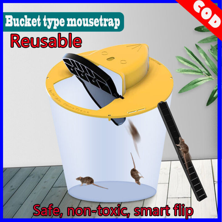 Bucket mouse trap Innovative and durable Sliding bait mouse trap can be ...