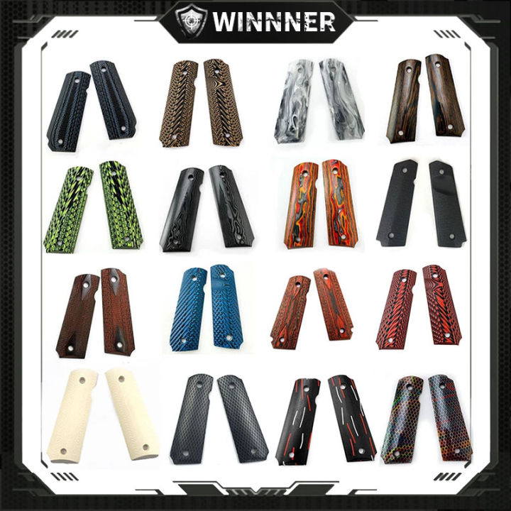 【WINNNER】2Pieces Colt 1911 Grips 1911 Hydroelastic Plastic Toy Grip ...
