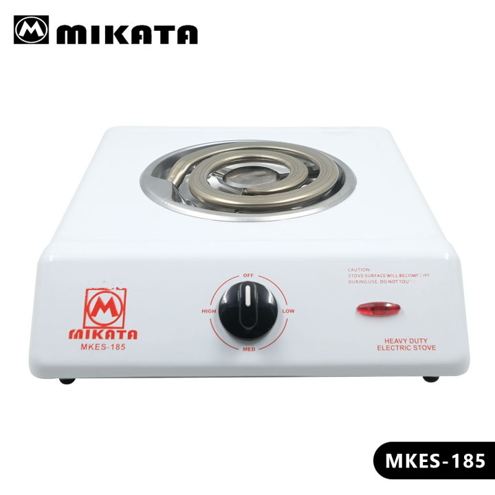 Heavy Duty Electric Stove Single Burner Kitchen Appliance 1000W MIKATA-185 | Lazada PH