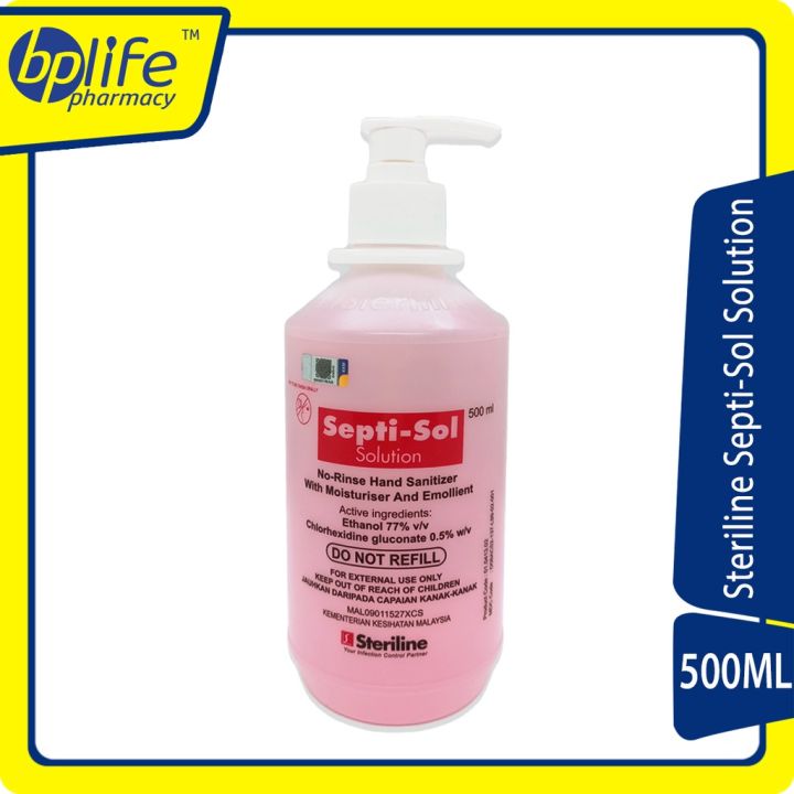 Steriline Septi-Sol Solution 500ml | Lazada