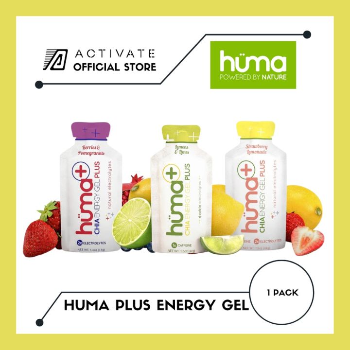 Huma Plus Energy Gel (1 Pack)- double the electrolytes | Lazada PH