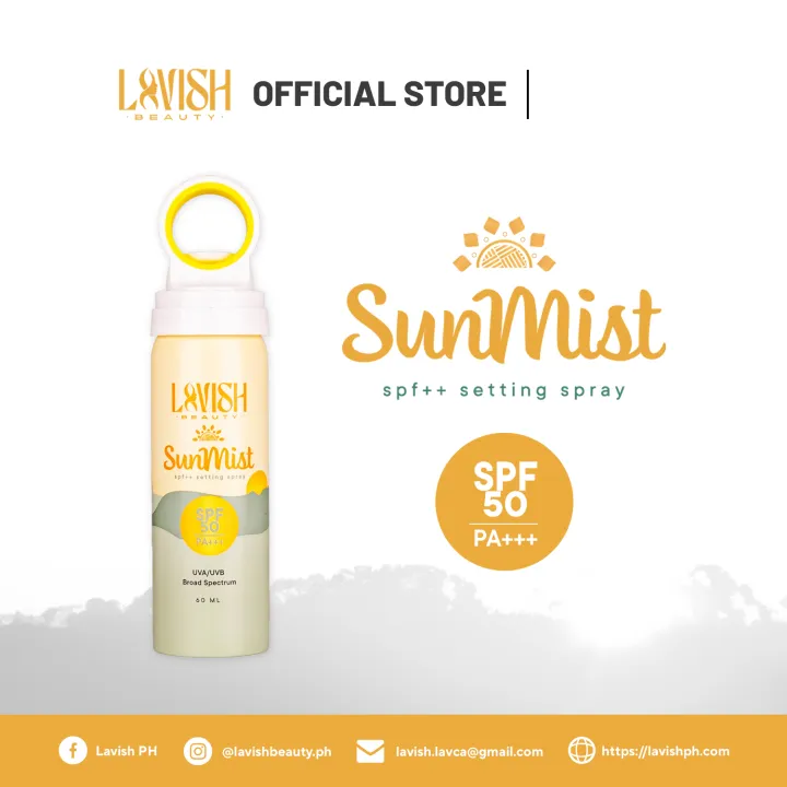 SunMist SPF++ Setting Spray | Lazada PH