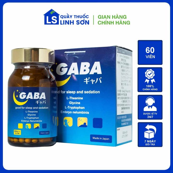 Viên Uống Gaba Jpanwell Giúp Ngủ Ngon An Thần (Hộp 60 Viên) | Lazada.vn