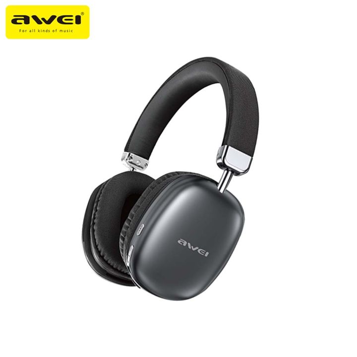 Awei AT8 True Wireless Wired HiFi Headphone Bluetooth 5.4 Support FM ...