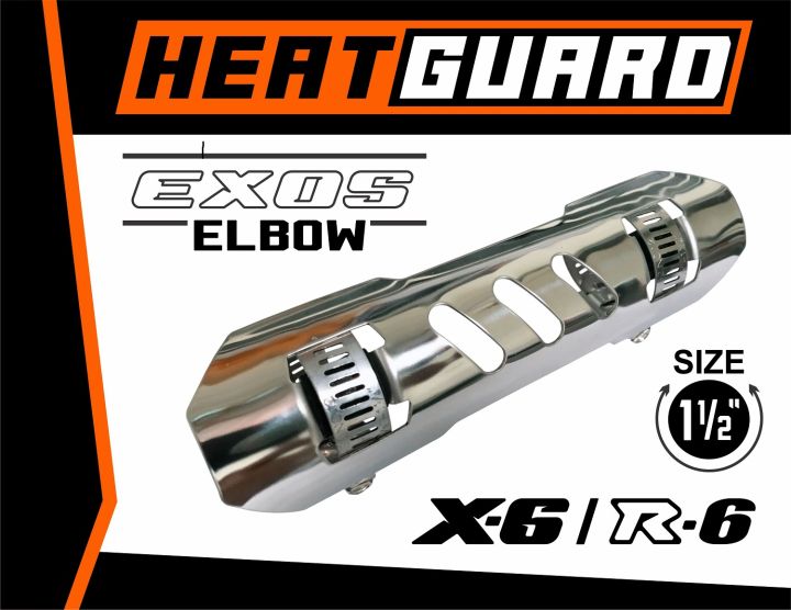 EXOS X6 R6 Elbow Heatguard 1 1/2 | Lazada PH