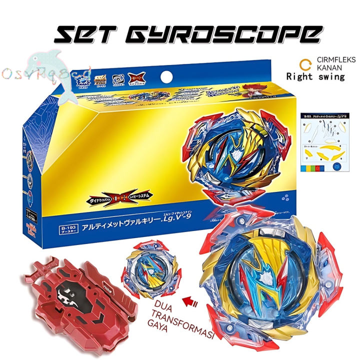 OsvPq8cd Beyblade Ultimate Valkyrie B-193 Sparking Launcher Set ...